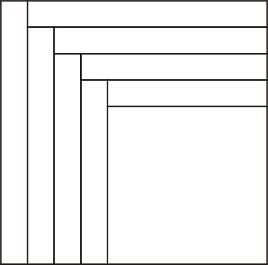 Cabin In The Corner Blocks 10" 12/pkg – EZ Piecing